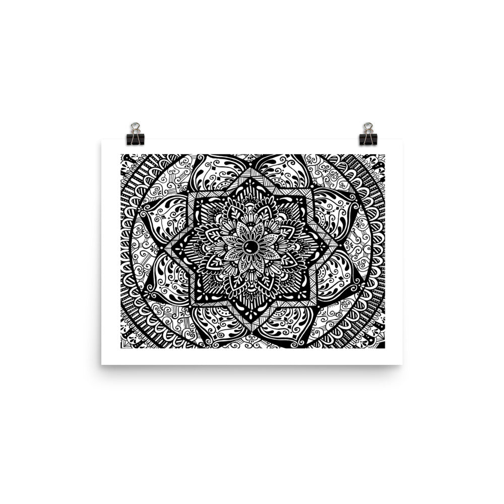 Gem Medallion Art Print – The Crafty Queer